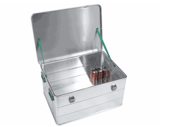 AL-80x60x40 Aluminiumskasse :: HSX Kultur og Krambu