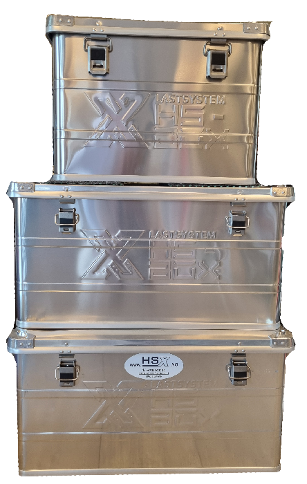 AL-80-60-60 Aluminiumskasse :: HSX Kultur og Krambu